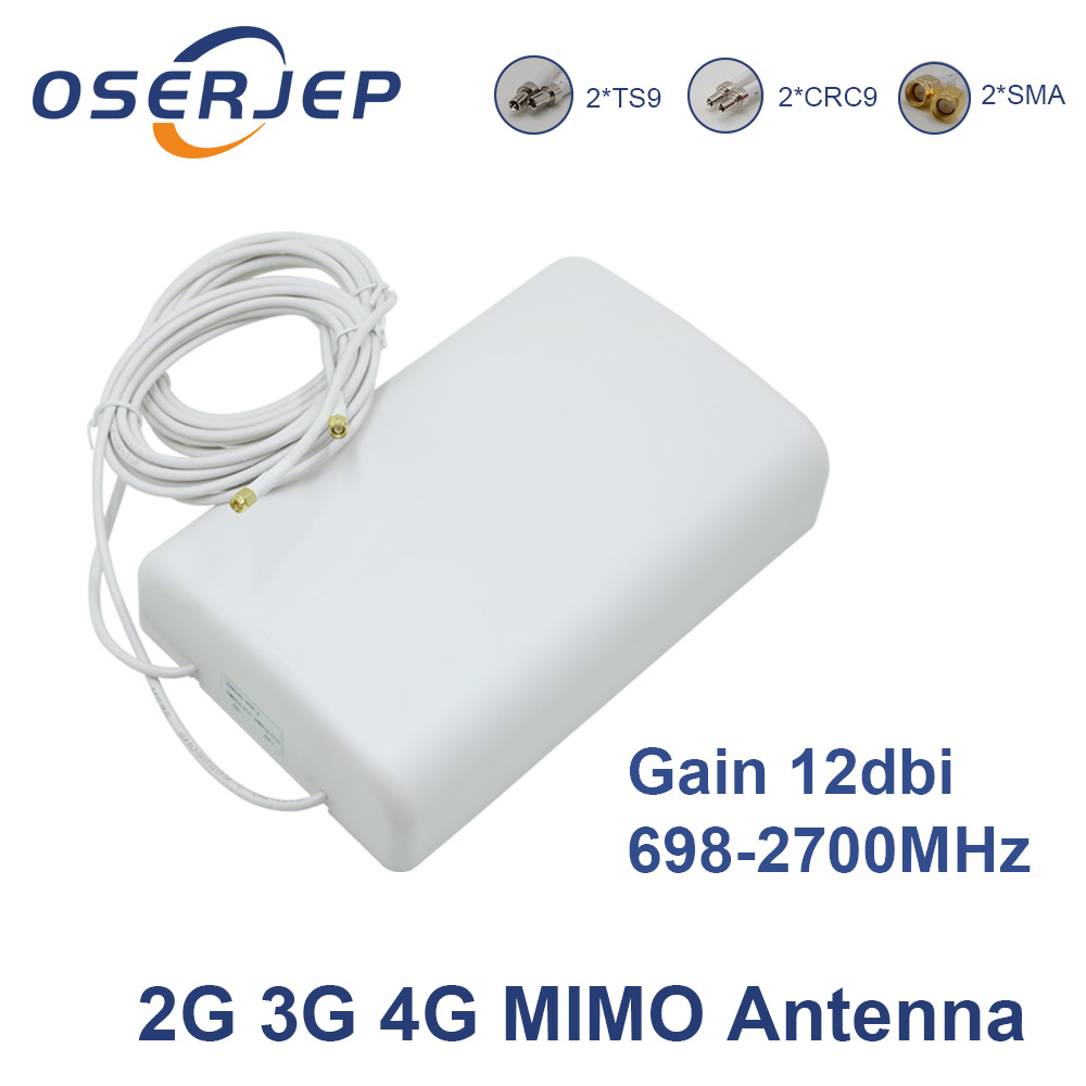 12dbi Lte 4G Mimo Indoor Panel Antenne 698-2700Mhz... – Grandado