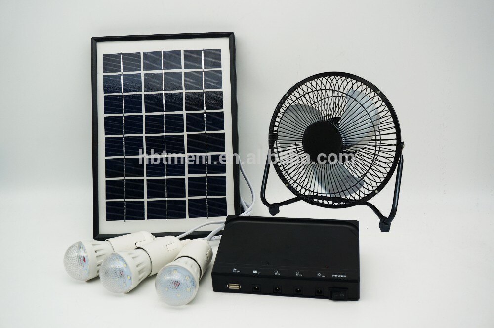 5W solar power lighting system kits 12V and 5V for... – Vicedeal