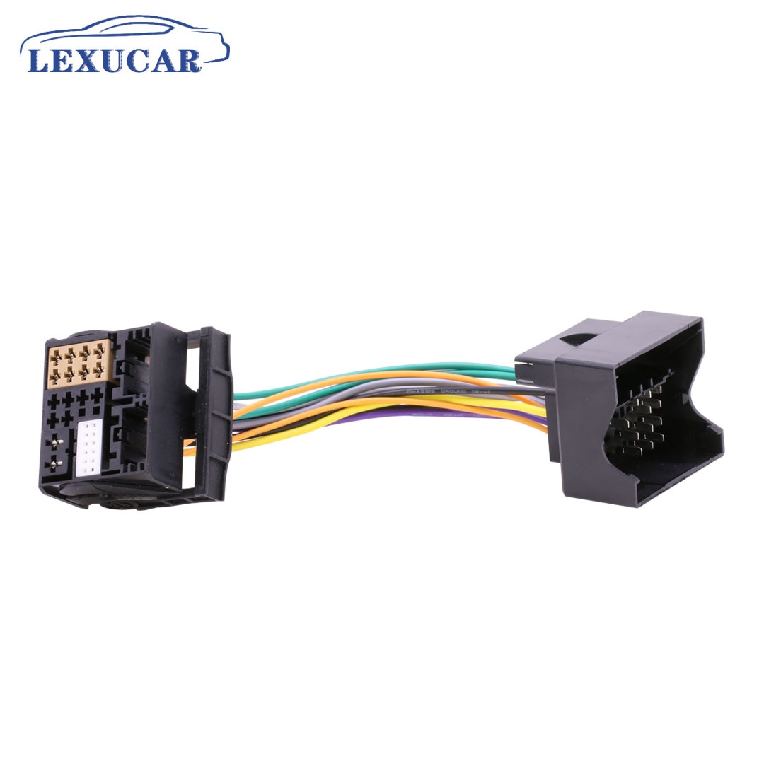 LEXUCAR PQ TO MQB Radio ISO Upgrade Adapter RCD330... – Grandado