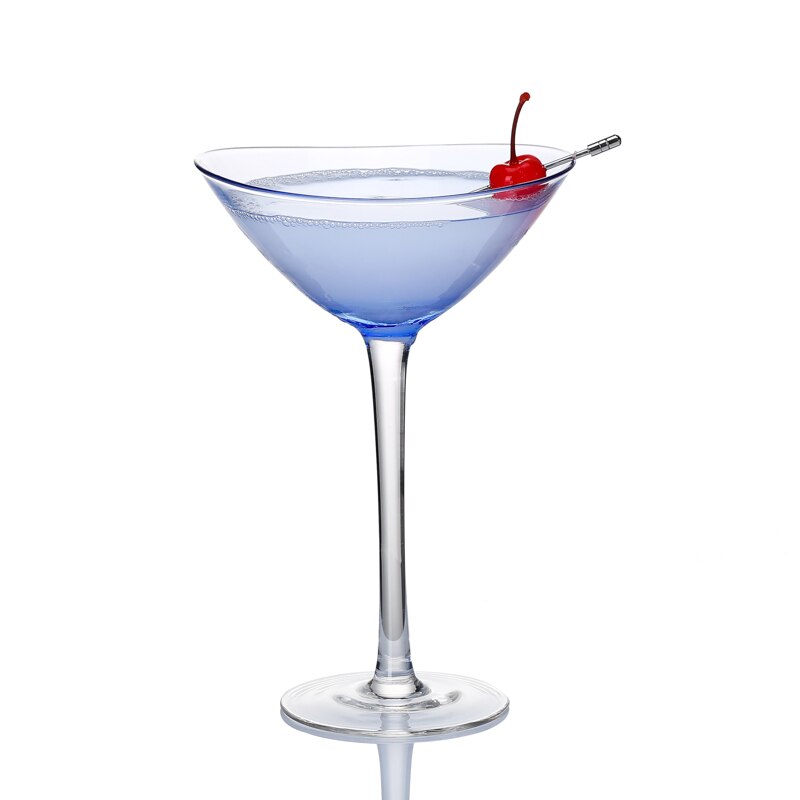 High-end blue special cocktail glass Martini glass... – Grandado