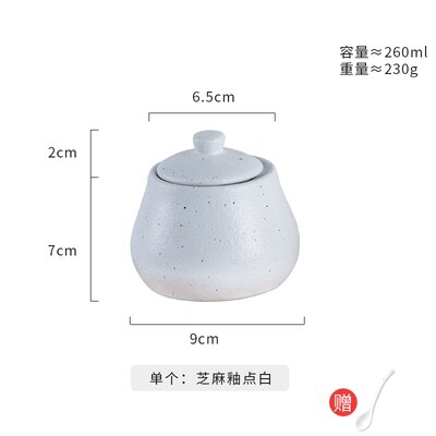 Japanese-style Ceramics Spice Jar Kitchen Supplies... – Grandado