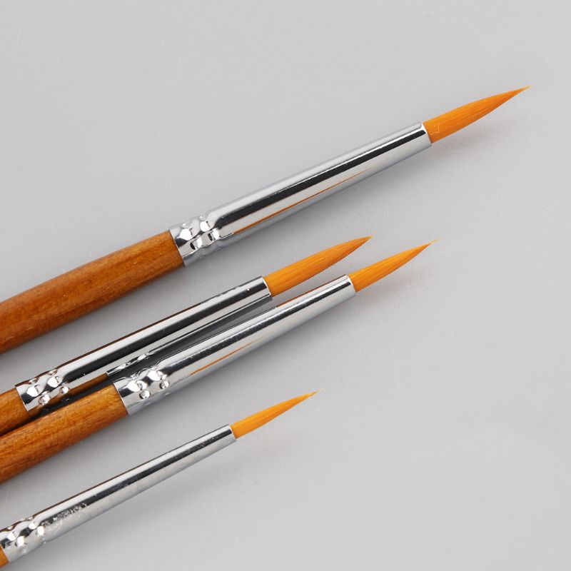 7pcs/set Detail Paint Brush Fine Pointed Tip Minia... – Grandado