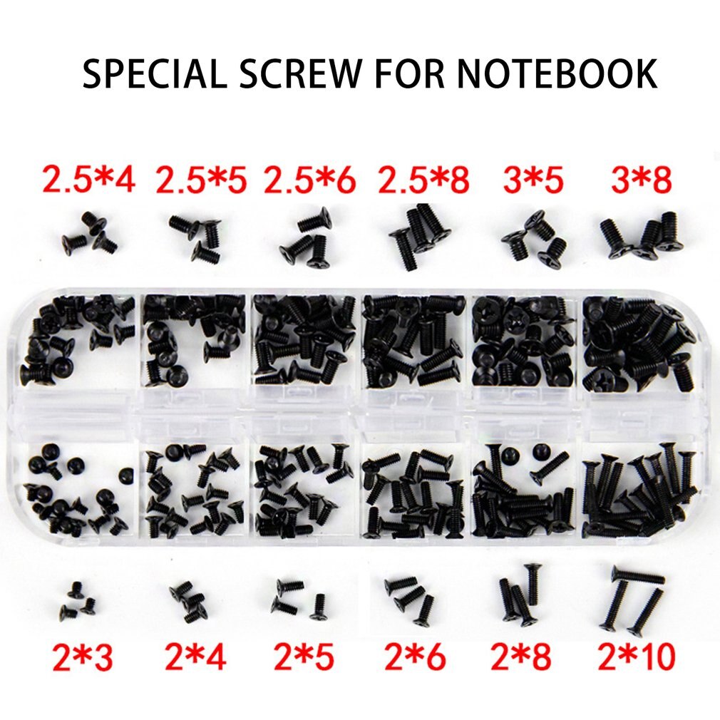 240Pcs/500Pcs M2 M2.5 M3 Repair Screws Kit Set Ele... – Grandado
