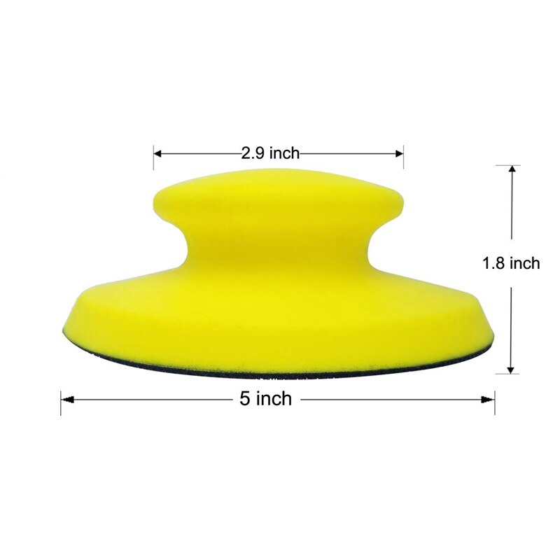 Hook And Loop Hand Sanding Block - Sanding Pad - 5... – Grandado