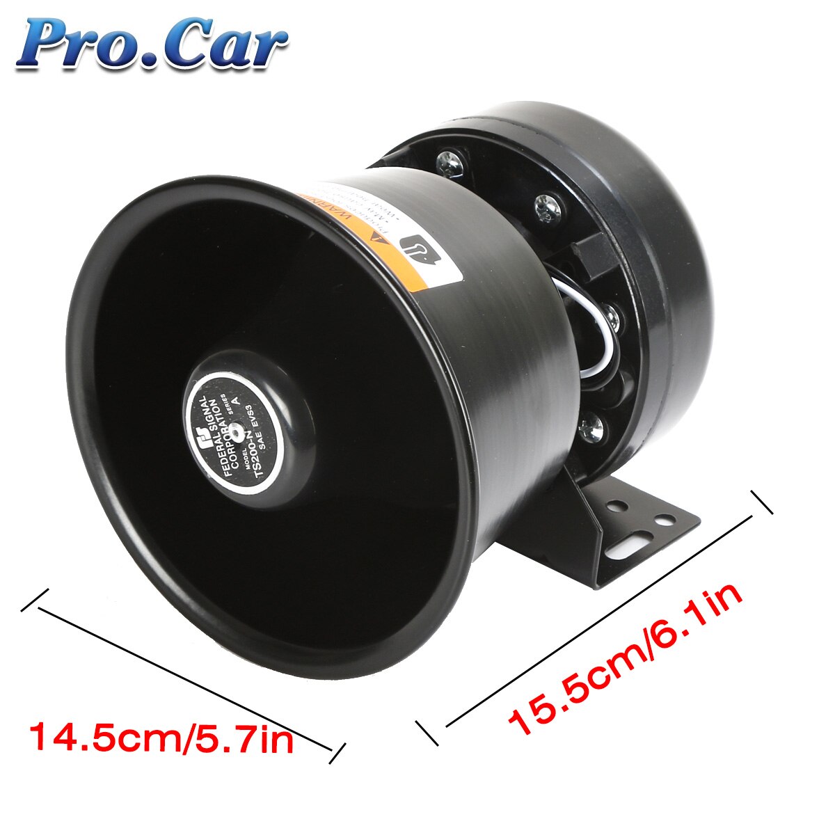 Universal Loud Alarm Loudspeaker Tone 12V 200W ext... – Vicedeal