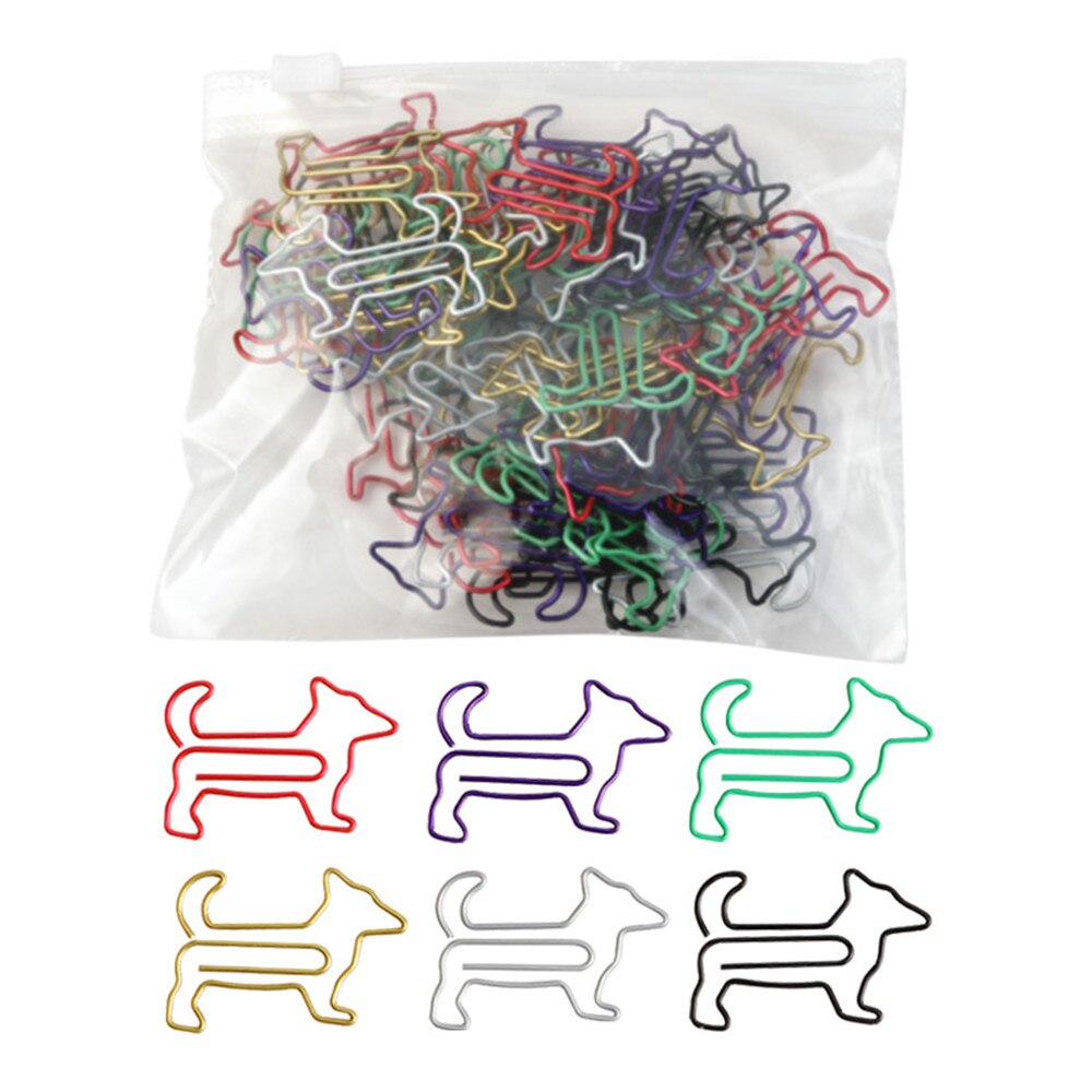 60pcs/bag Paper Clip Cute Cartoon Paper Clips Book... – Vicedeal