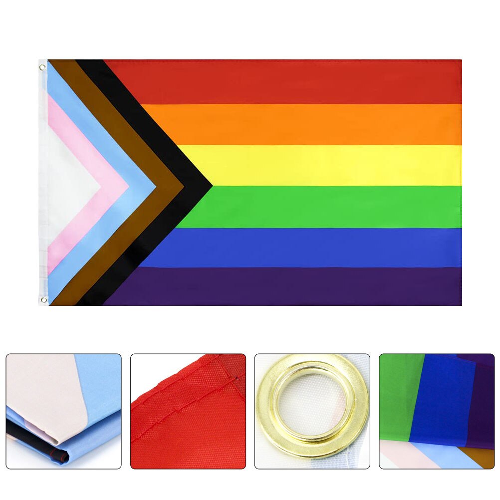 1pc Rainbow Flag Gay Pride Flag Polyester Decorati... – Grandado