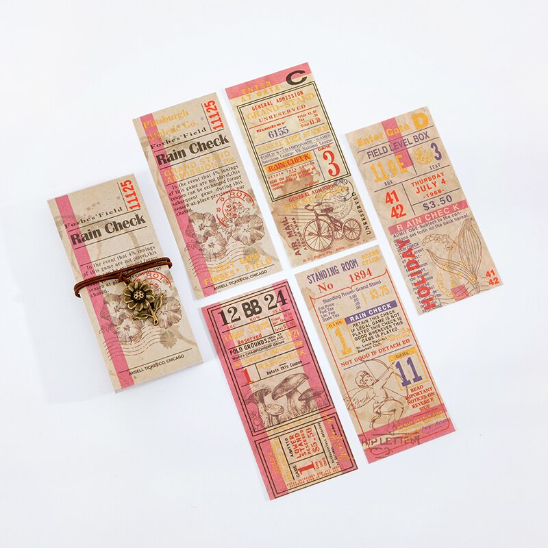 BULA 50pcs/lot Memo Pads Sticky Notes Bill Travell... – Grandado