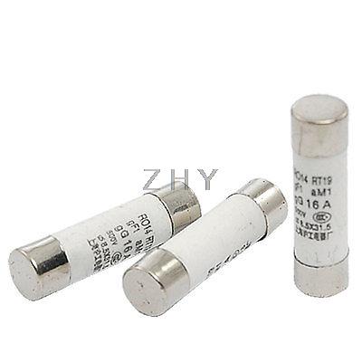 3 Pcs R014 RT19 500V 16A Ceramic Fuse Link 8.5x31.... – Grandado