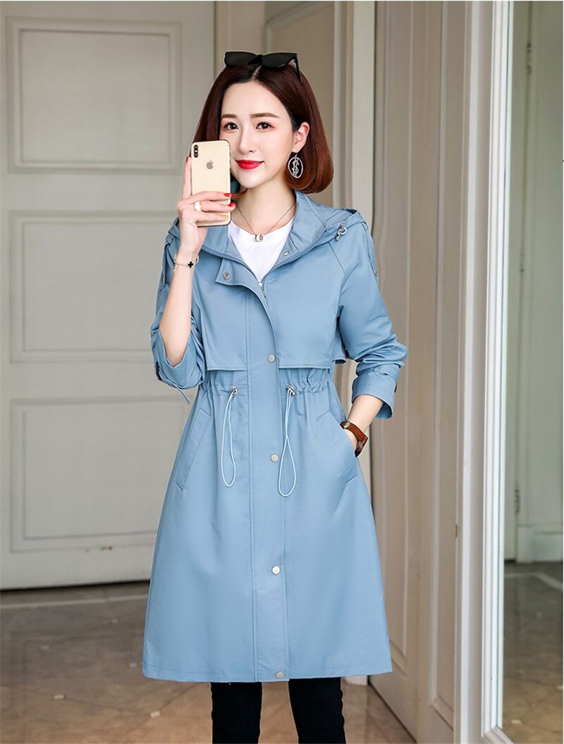 Women Windbreaker Spring Autumn Causal Loose Hoode... – Grandado