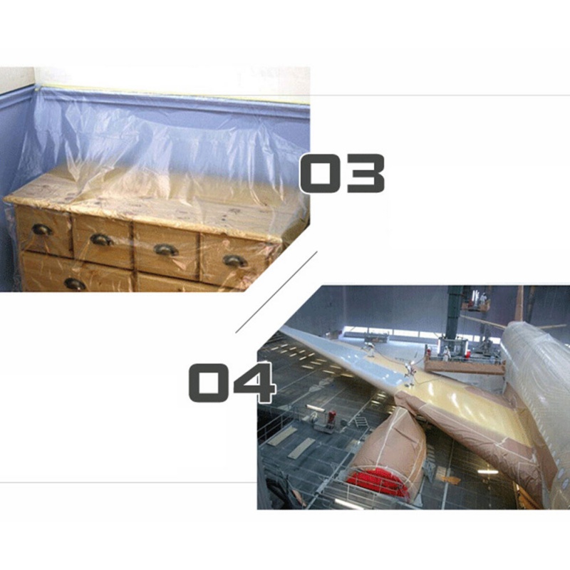 Pre-Taped Masking Film Painting Protection Coverin... – Vicedeal