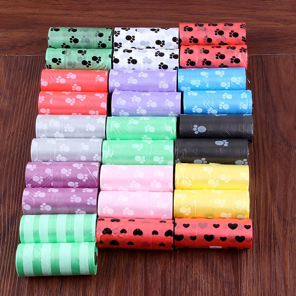 10 rollo de 150 Uds mascota Degradable Bolsa para ... – Grandado