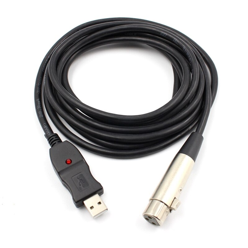 USB Mikrofon Kabel 3 Meter Mikrofon Kabel Computer... – Grandado