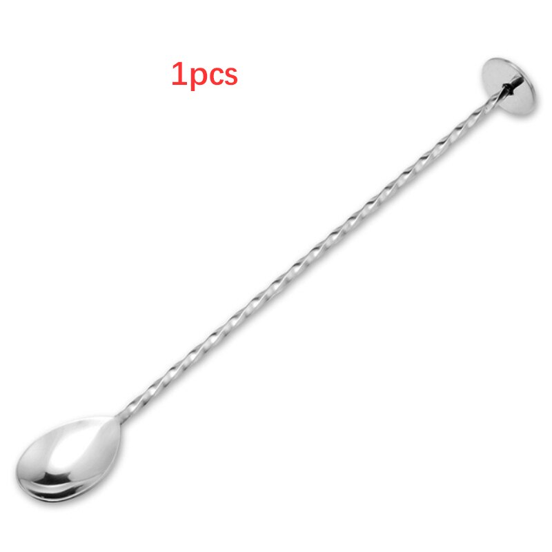 304 Stainless Steel Bar Cocktail Mixing Spoon Long... – Vicedeal