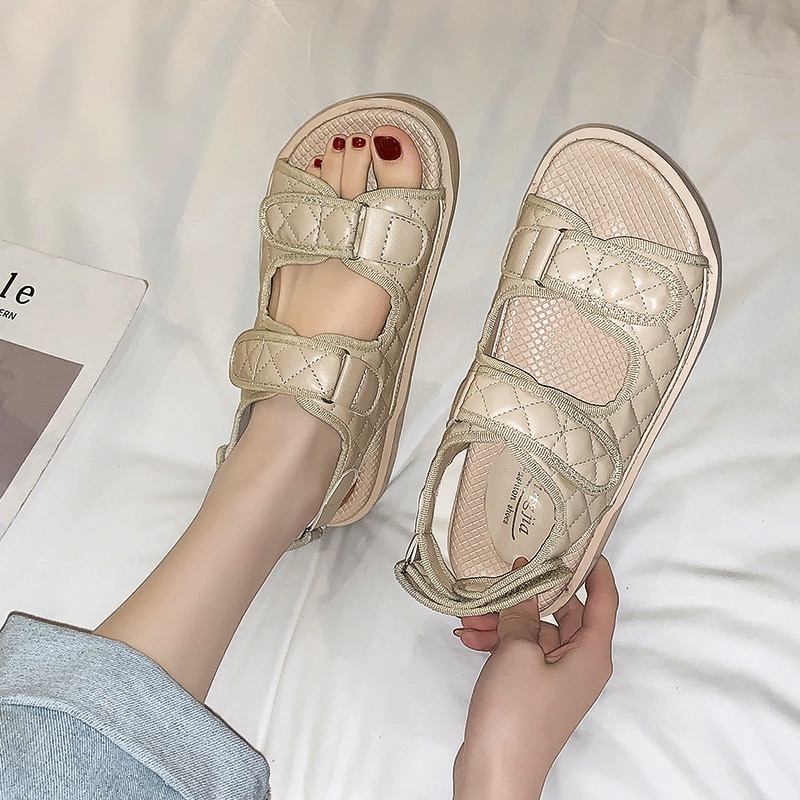 Designers Woman Platform Sandals Leather Gladiator... – Vicedeal