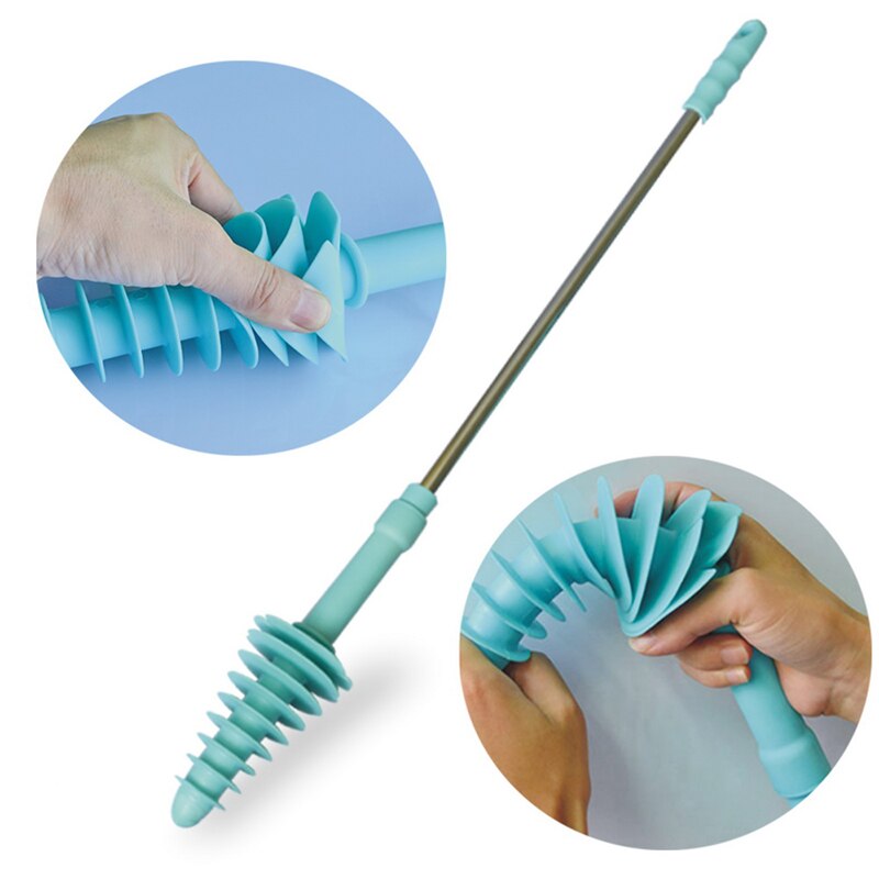 Long Handle Piston Toilet Crasher Useful Dredging ... – Grandado