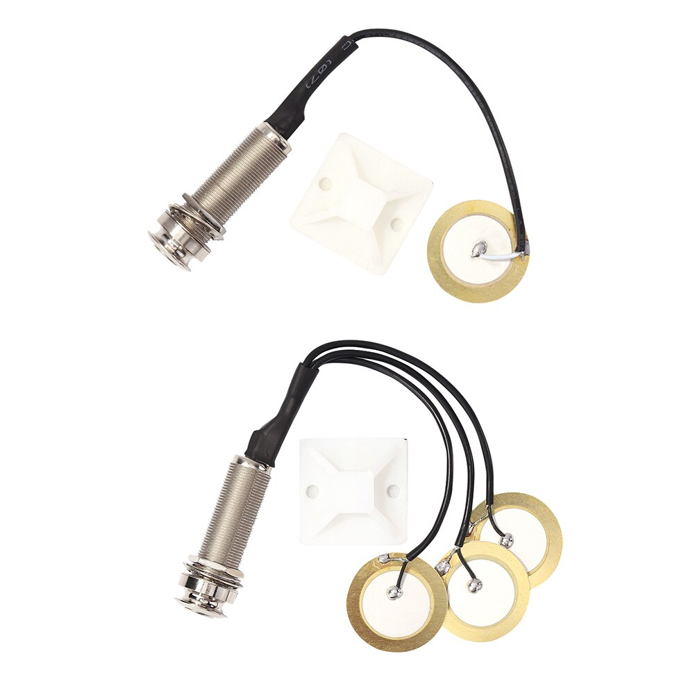 6.35Mm 1/3 Patch Pick-Up Kalimba Piezo Pickup Muzi... – Grandado