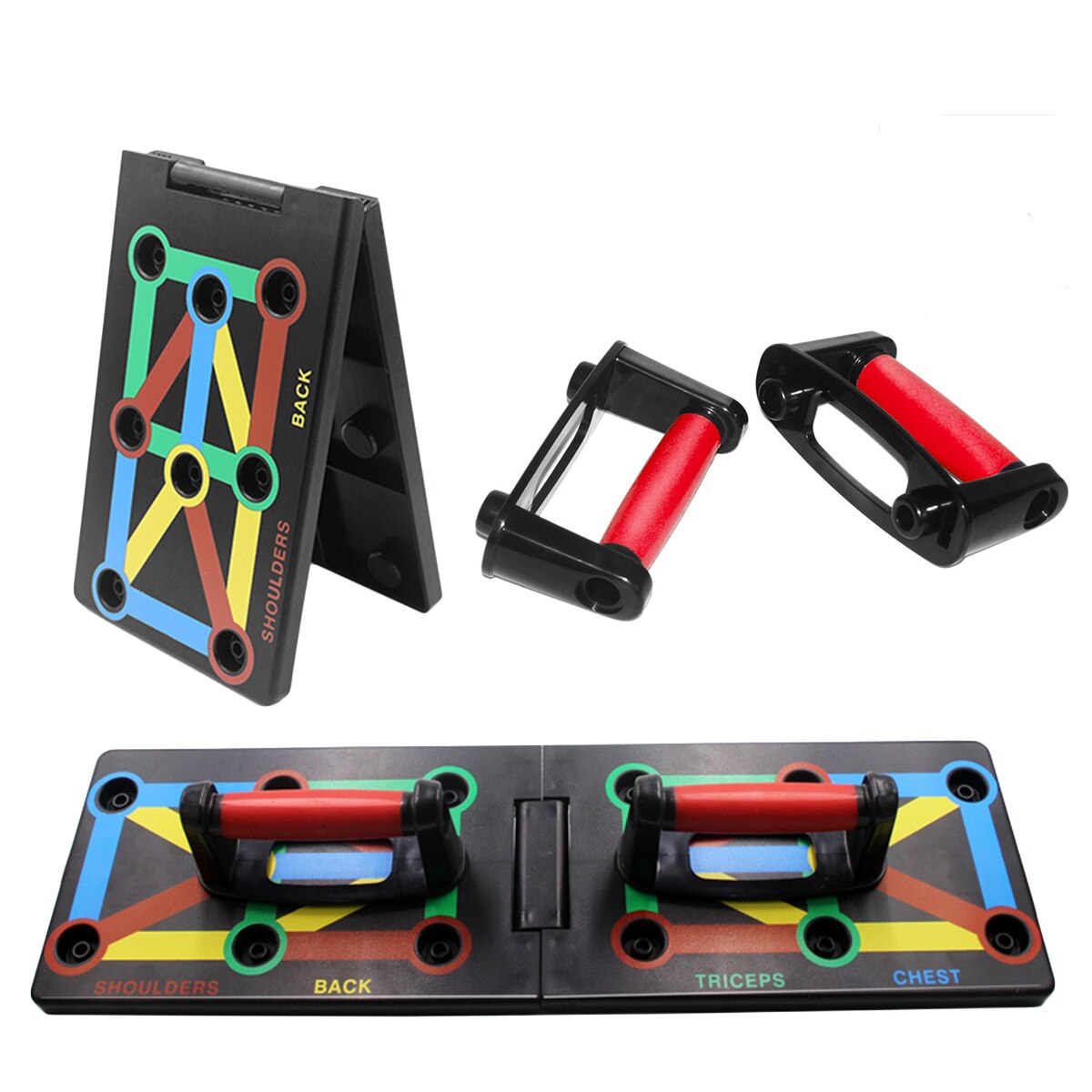 64x20cm Brand Multifunction Body Building Push-Ups... – Vicedeal