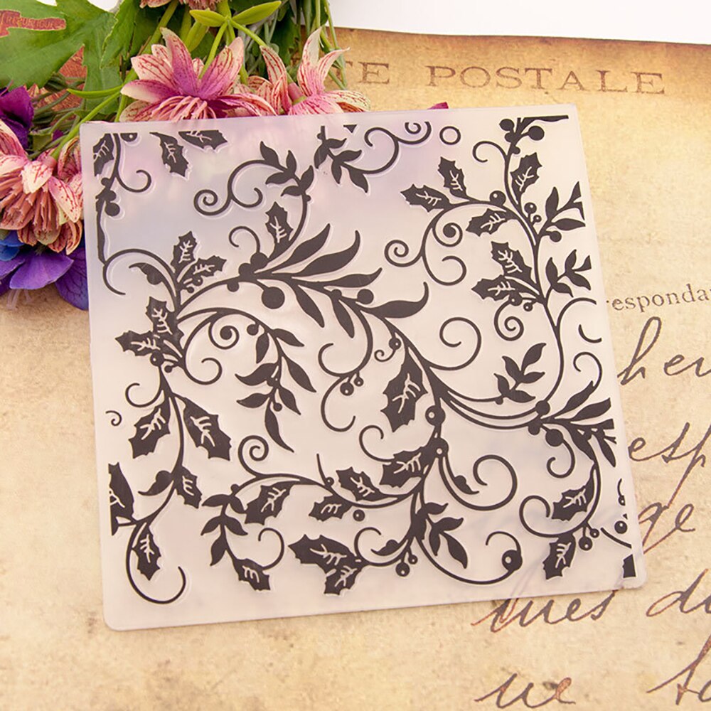 1Pc Plastic Template Craft Card Making Paper Cards... – Grandado