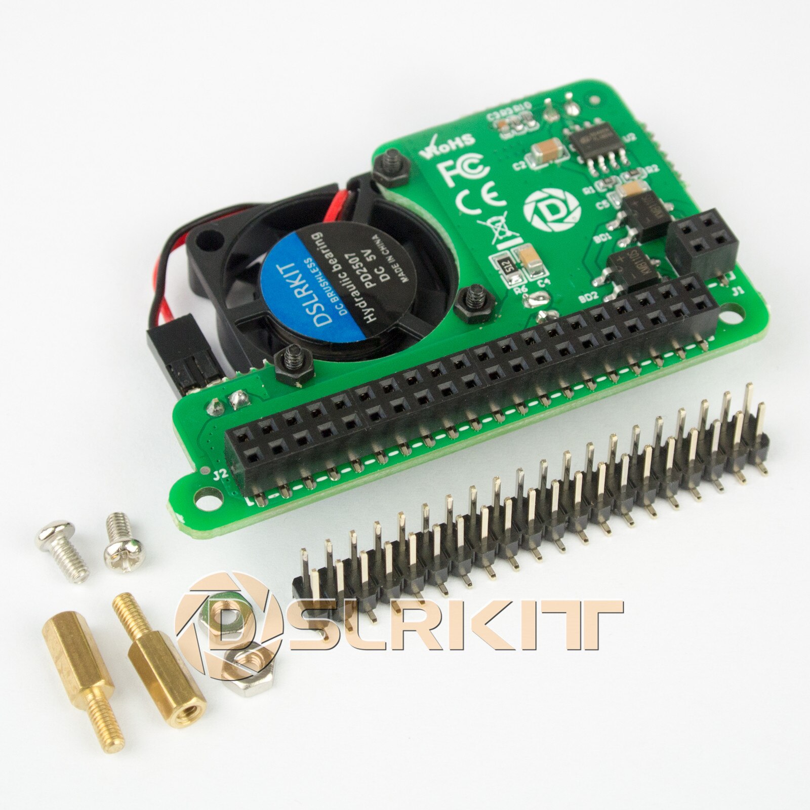 DSLRKIT 5V 3A PoE HAT for Raspberry Pi 4B 3B+ 3B P... – Grandado