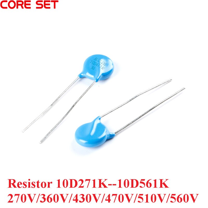 50Pcs In-line MOV Resistor Varistor 10D271K--10D56... – Grandado