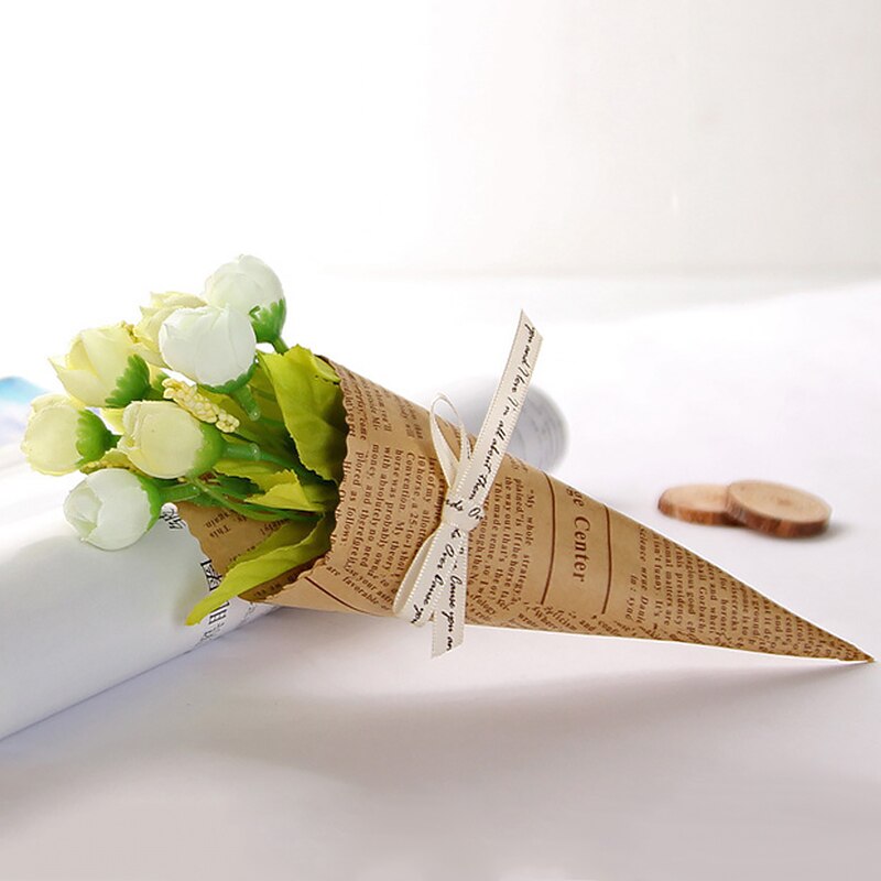 Mini Papier Buis Krant Patroon Kraftpapier Verpakk... – Grandado