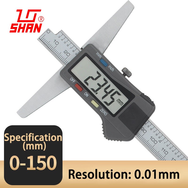 Electronic digital depth gauge 0-150 mm High preci... – Vicedeal