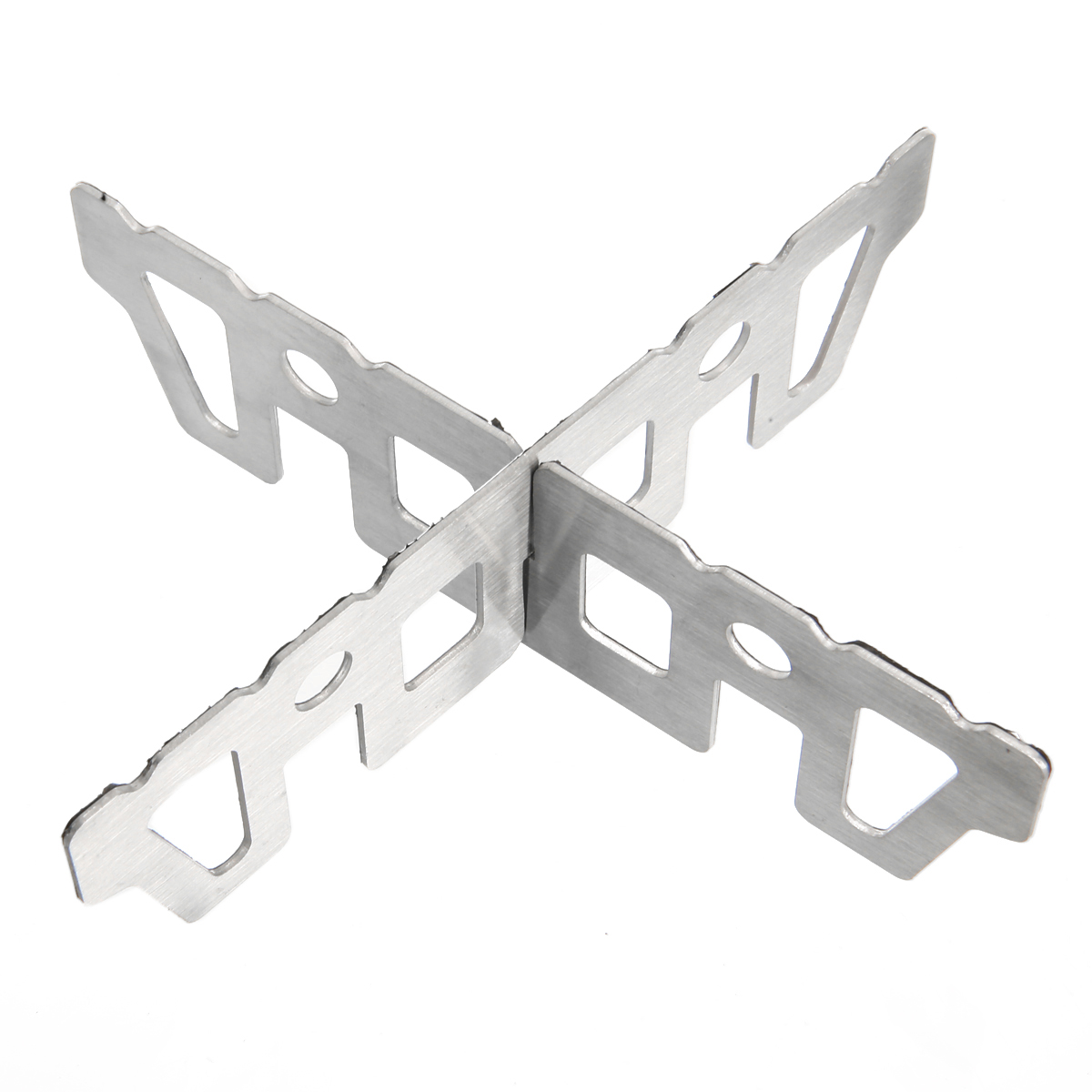 Stainless Steel Alcohol Stove Cross Stand Outdoor ... – Grandado