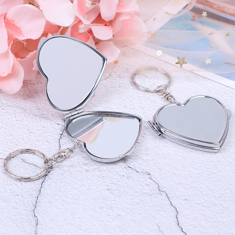 1pc Mini Portable Makeup Compact Key Chain Pocket ... – Vicedeal