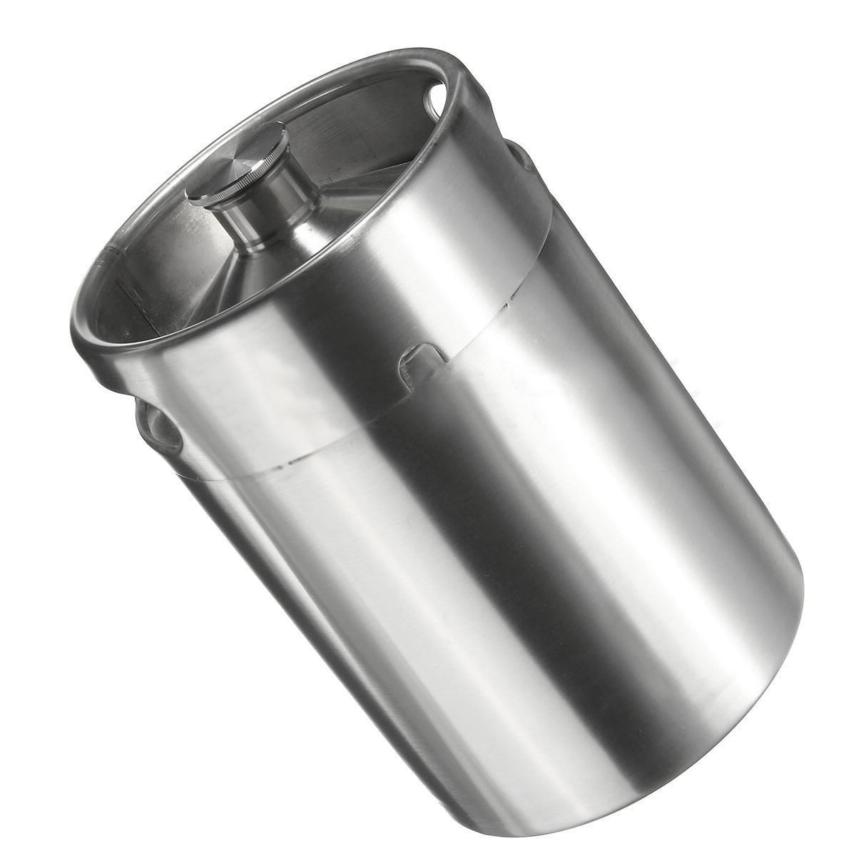 HIHG 5L Stainless Steel Homebrew Mini Keg 170oz Be... – Vicedeal