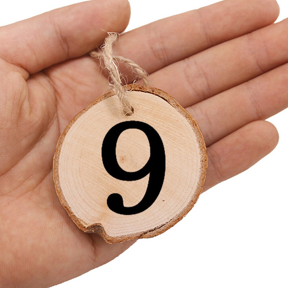 10pcs Craft Figure Card Table Number Hanging Ornam... – Vicedeal