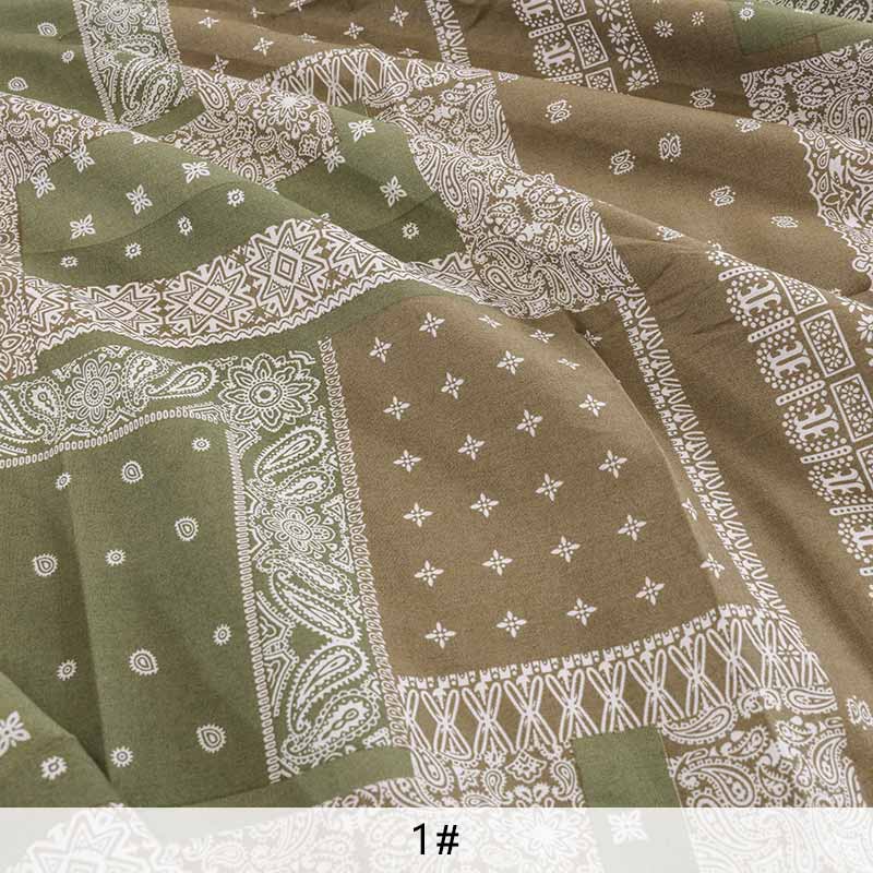 Flower print Cotton fabric soft Poplin fabric for ... – Vicedeal