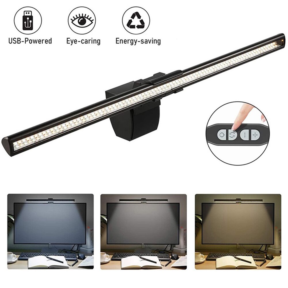 40cm USB LED Desk Lamps Dimmable Monitor Laptop Sc... – Vicedeal