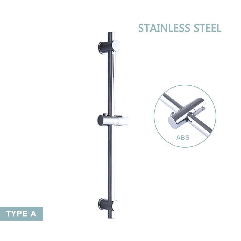 Chrome Shower Sliding Bar Wall Mounted Shower Bar ... – Vicedeal