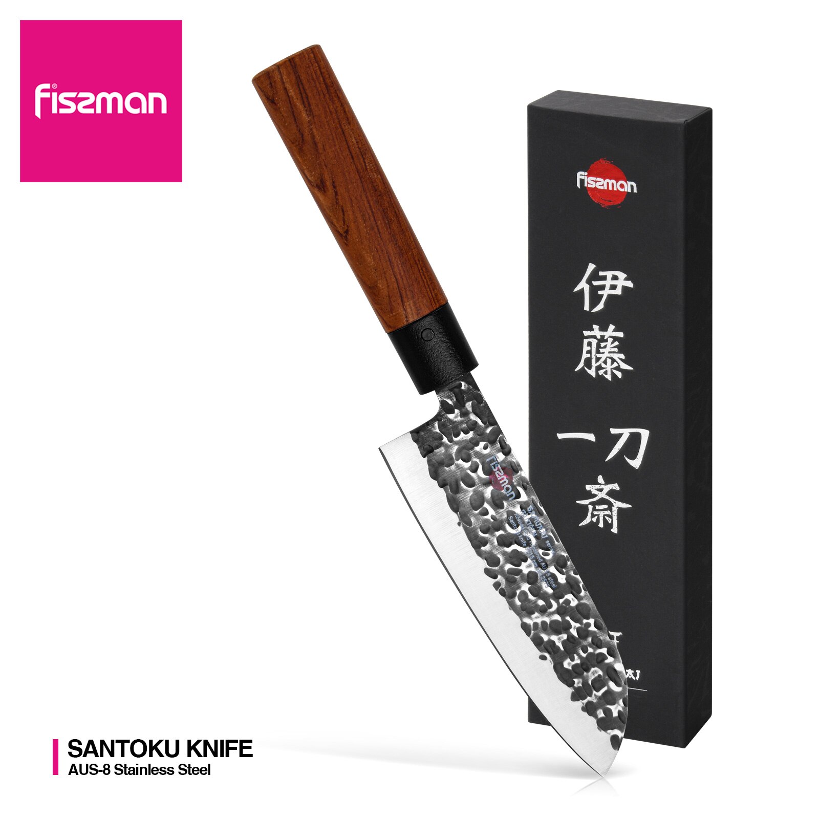 Fissman 6inch Santoku Knife SAMURAI ITTOSAI Series... – Grandado