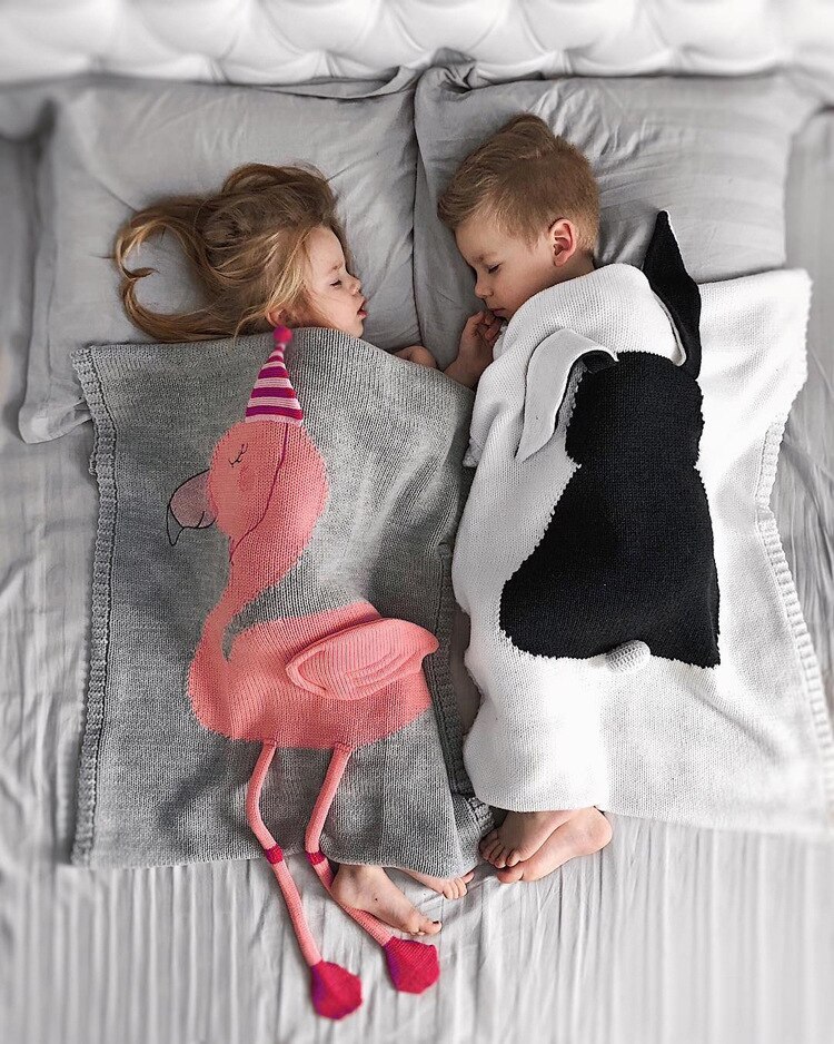 Brand Bebe Flamingo Blanket Infant Towel Spring Au... – Vicedeal