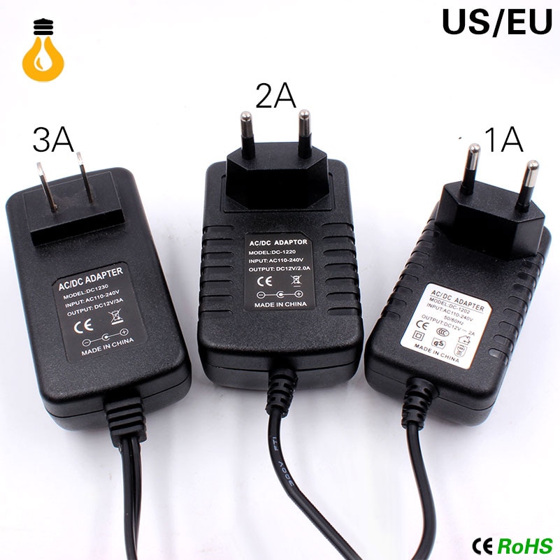 12V Charger 2A 24W lighting Transformers 100V -265... – Vicedeal