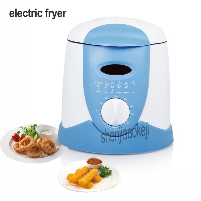 220V 1pc 0.9L Smokeless electric fryer frying pan ... – Grandado