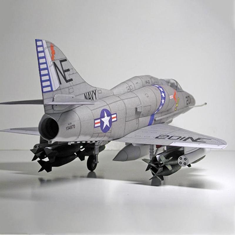 Américain A-4 Skyhawk Avions D'attaque Papier Modè... – Grandado