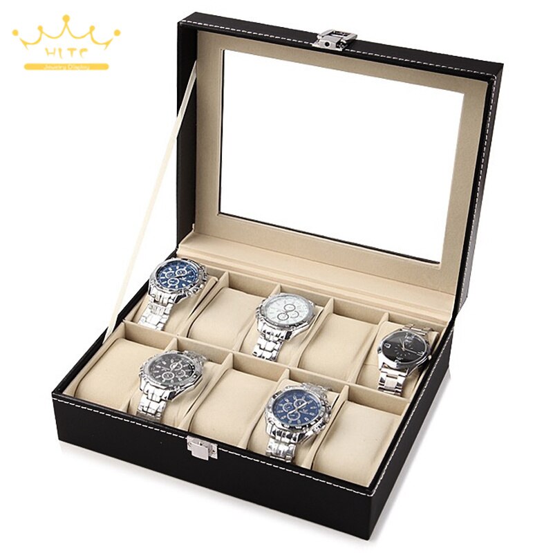 Caja de almacenamiento para relojes, organizador d... – Grandado