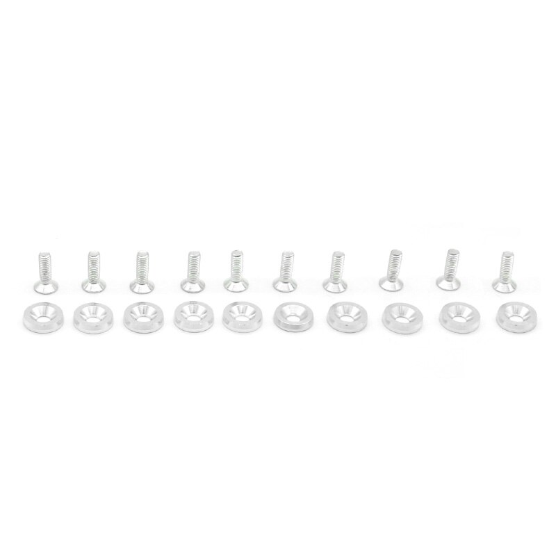 Aluminium Fender Washers kit 1 set = 10 stks ringe... – Grandado