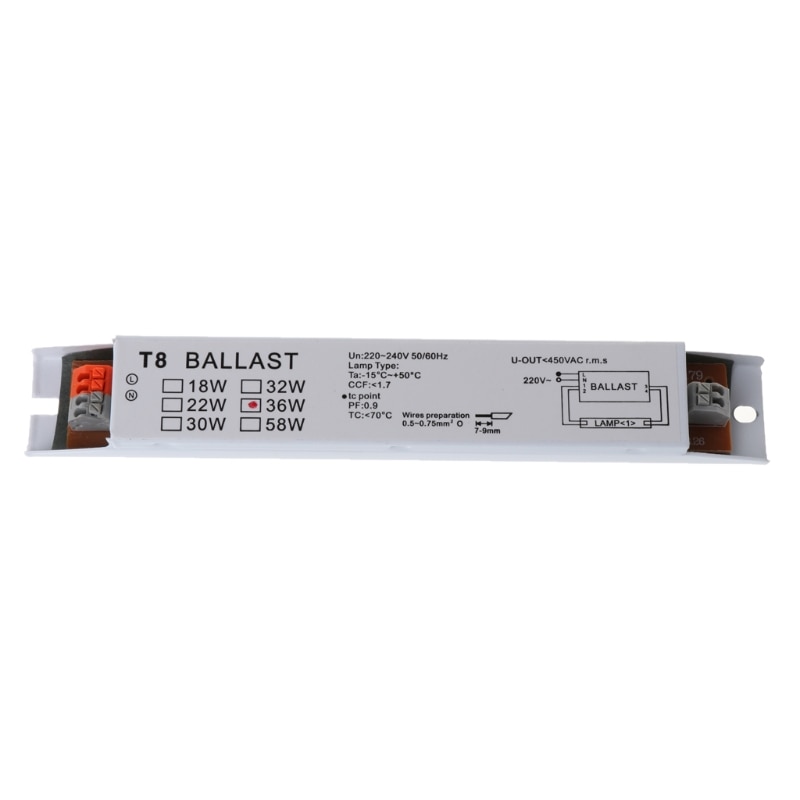 1 Pc Electronic Ballasts 220-240V AC 36W Wide Volt... – Grandado
