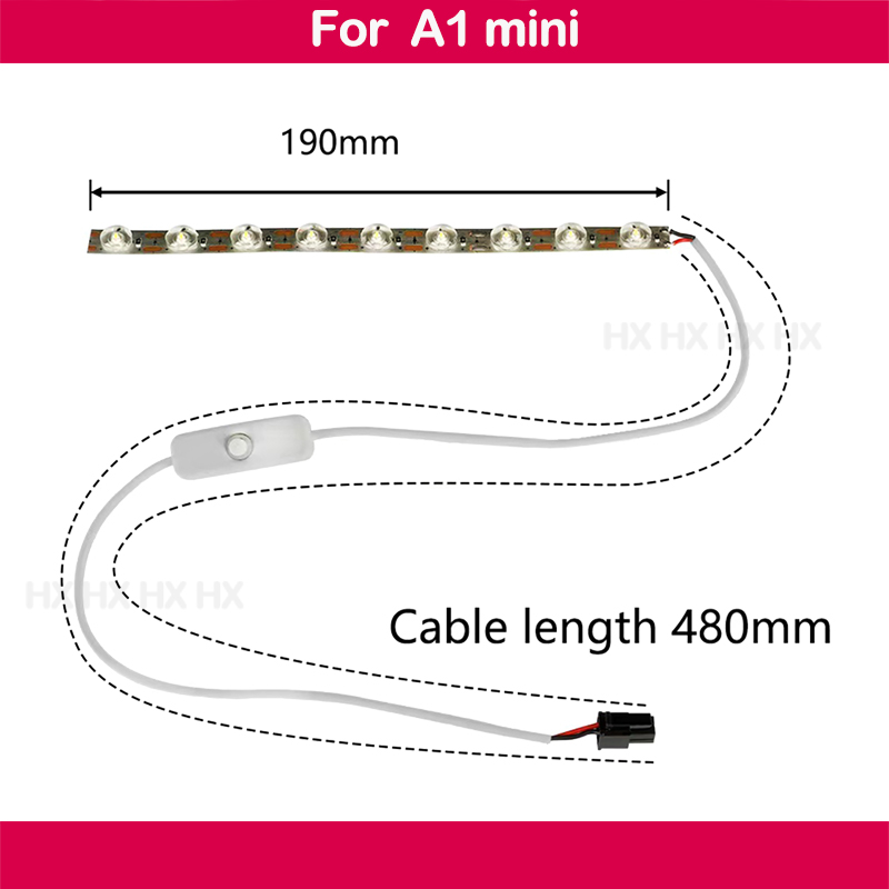 High temperature resistance For Bambu Lab A1 light... – Grandado