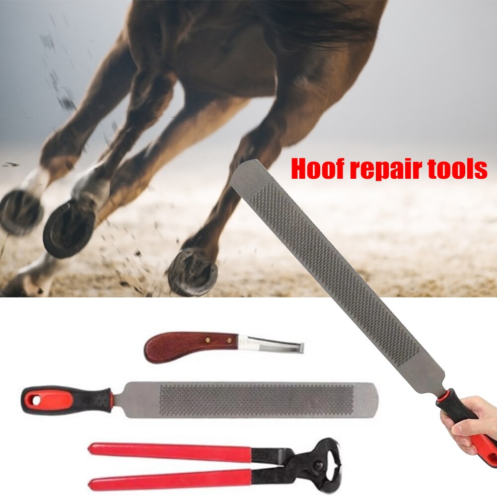 3pcs Horse Cattle Care Tool Shoeing Manicure Nippe... – Grandado