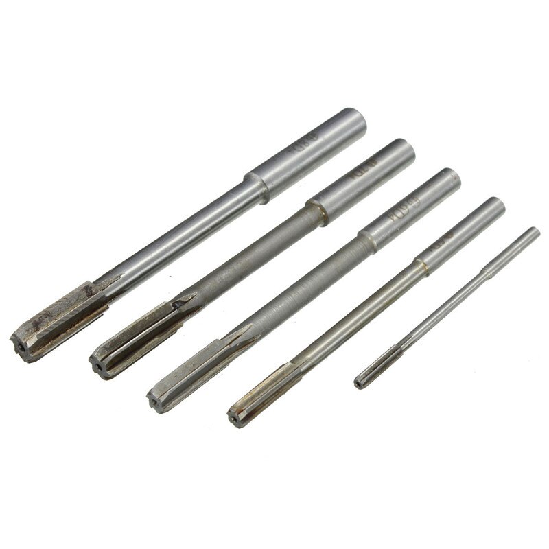 5pcs/Set HSS D4 Machine Reamer Straight Shank Mill... – Grandado