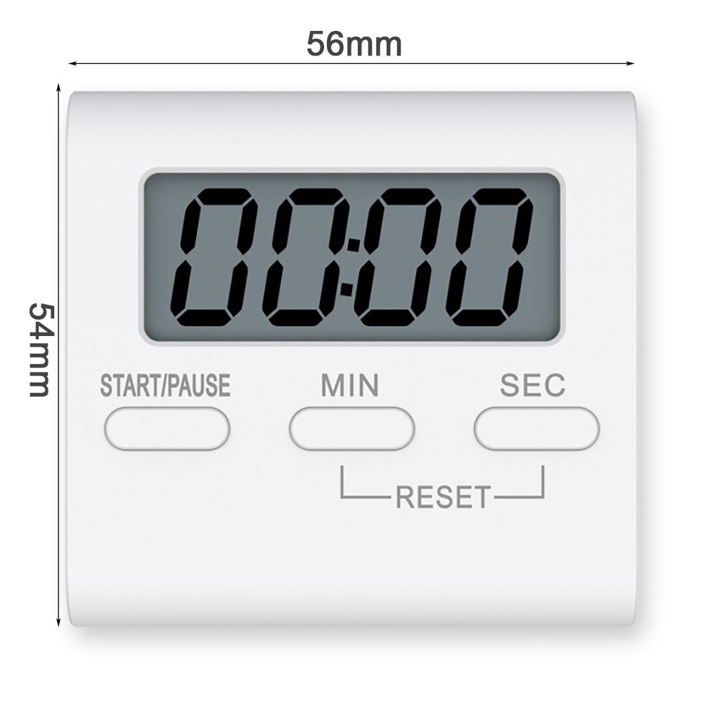 Digital Kitchen Timer Magnetic Countdown Timer wit... – Grandado