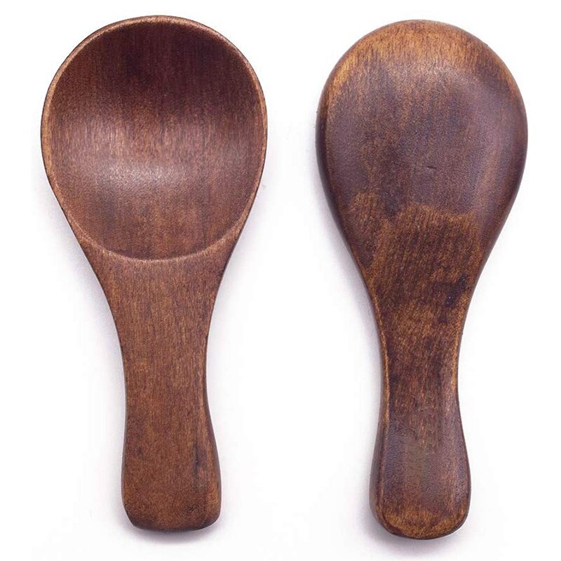 Small Wooden Spoon, 10PCS Ice Cream Salt Spoons Ho... – Grandado