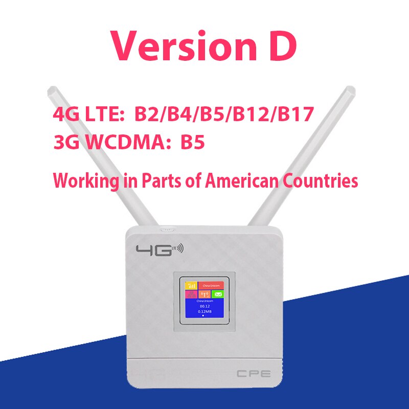 4G Lte Wifi Router Met Sim Card Slot CAT4 150Mbps ... – Vicedeal