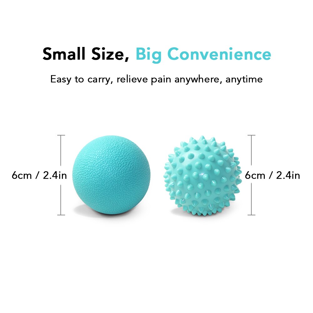 Spiky Massage Ball Set Exercise Balls for Deep Tis... – Grandado