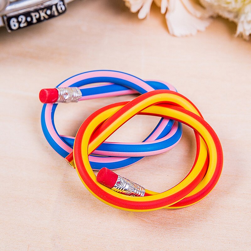 3pcs Colorful Magic Bendy Flexible Soft Pencil wit... – Grandado